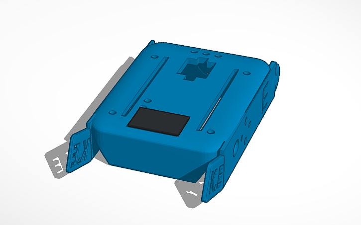 3D design Châssis Mbot - Tinkercad