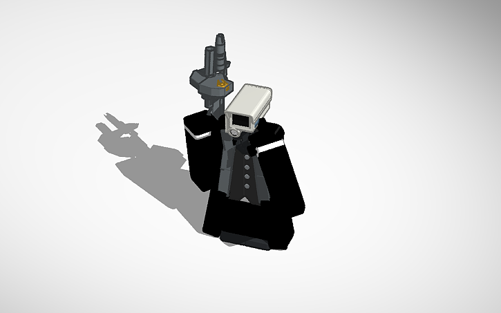 3D design skibidi mewing - Tinkercad