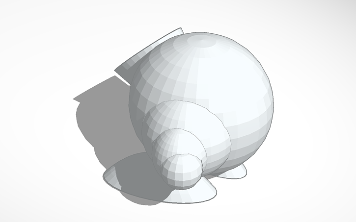 3D design Marcel The Shell - Tinkercad