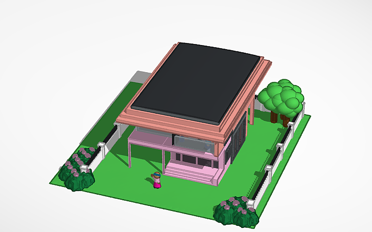 3D design Copy of House Challenge - Tinkercad