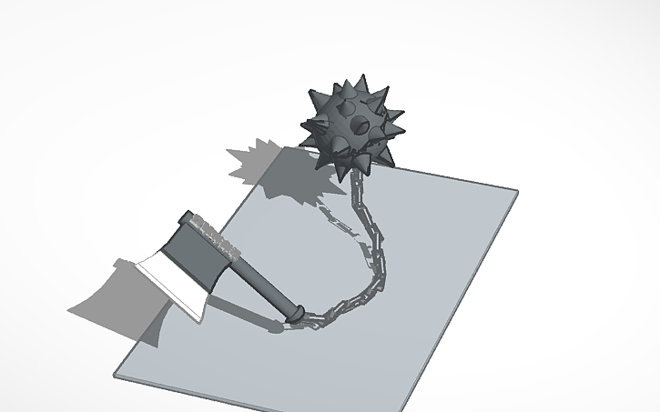 3D design gyomei grey sword - Tinkercad