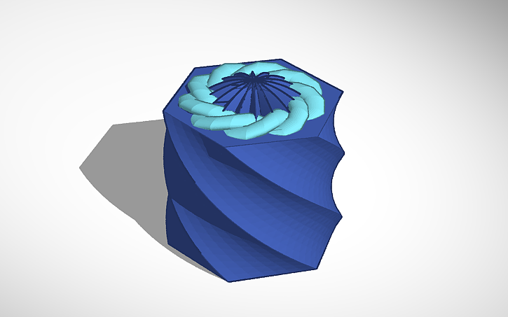 3D design knob 4 - Tinkercad