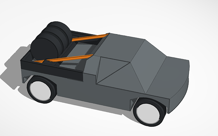 3D design Car sim lab suspension ( dakar race ) - Tinkercad