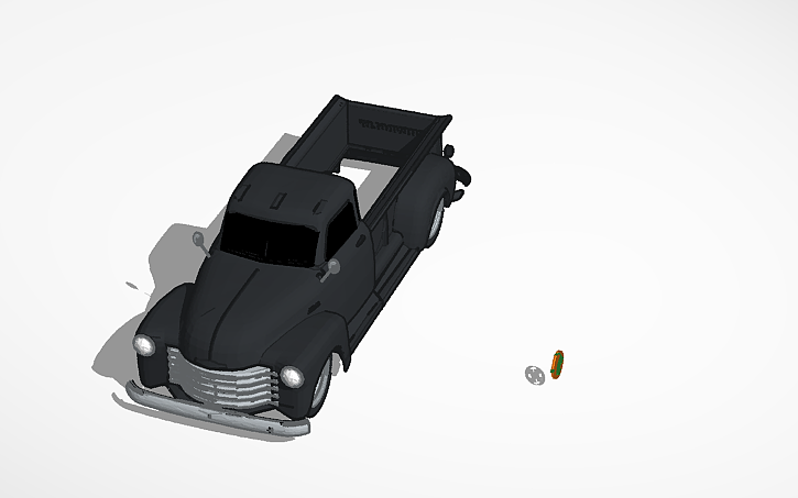 3D design 1953 Chevrolet 3600 - Tinkercad