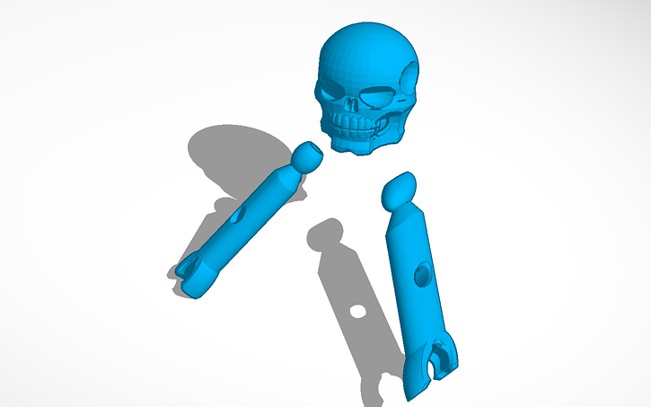 3D design Stick Person - Tinkercad