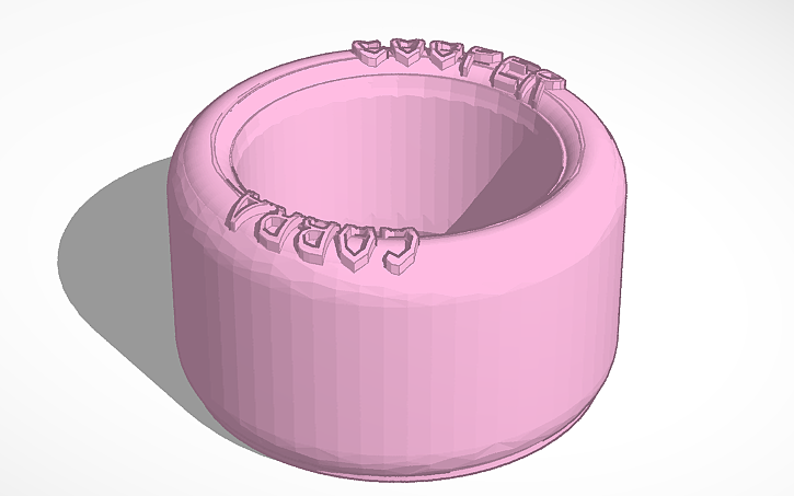 3D design 1/64 stretched tire 6x10.5R7.4 'Cooper' - Tinkercad