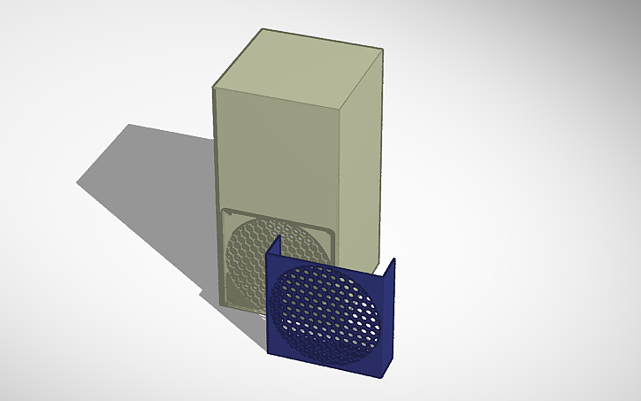 3D design fridge - Tinkercad