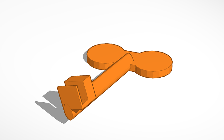 3D design Key - Tinkercad