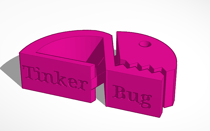 3D design bug - Tinkercad