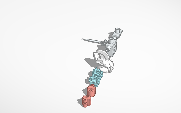 3D design Sword Figure [PHIGHTING!] - Tinkercad