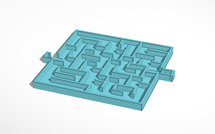 3D design Labyrinth - Tinkercad