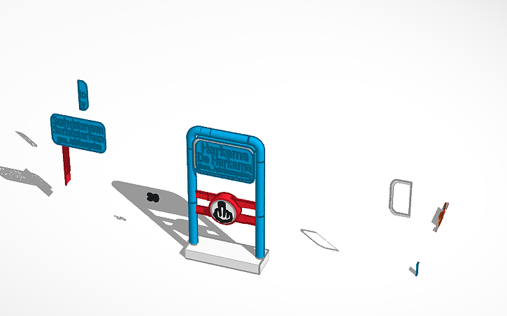 3D design Snelheid Middelvinger - Tinkercad