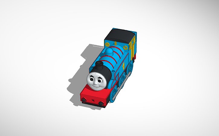 3D design Thomas the tank engine - Tinkercad