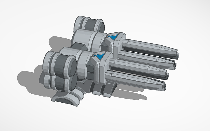 3D design turret - Tinkercad