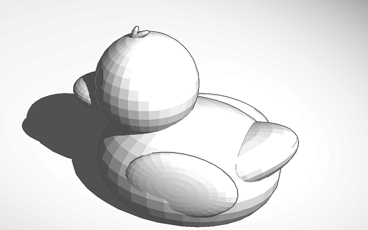 3D design duck - Tinkercad
