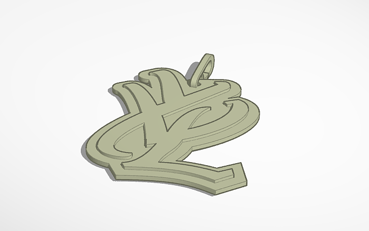 3D design carti chain - Tinkercad