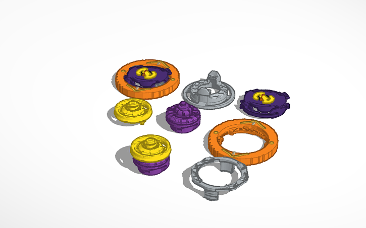 3D design lightning pandora endless p8 QuadStrike - Tinkercad