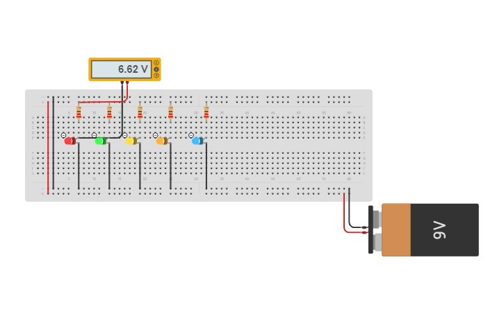 Circuit design EXP.01 - MATHEUS LIMA DE OLIVEIRA - Tinkercad