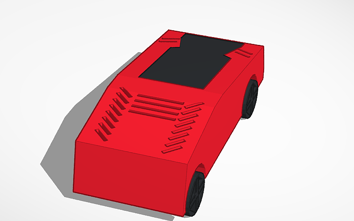 3D design Car Body - Tinkercad