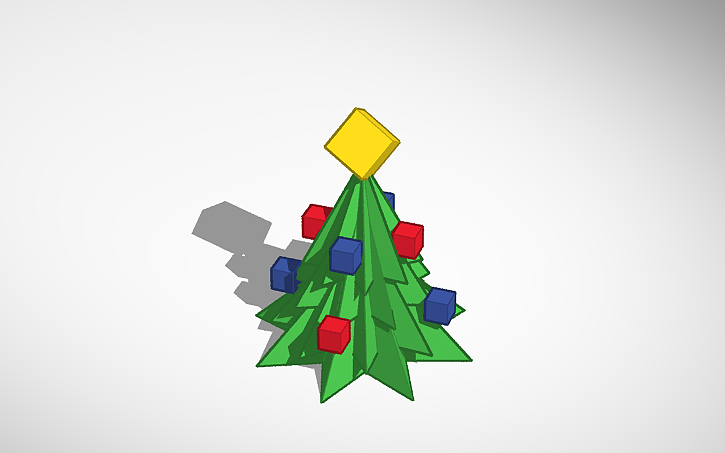 3D design Tinkercad Tree - Tinkercad