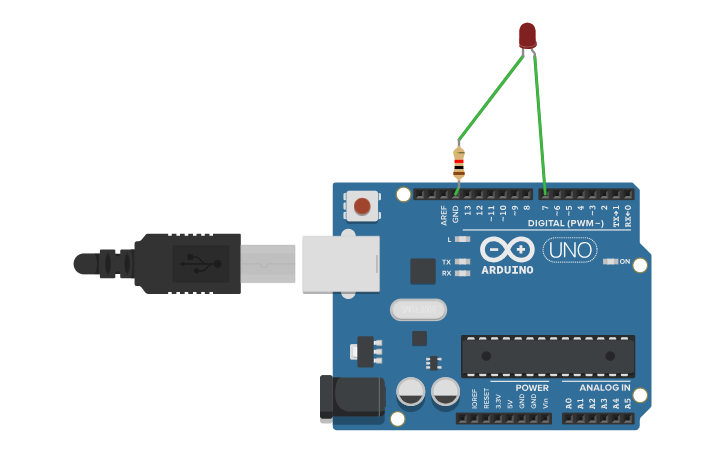 Circuit design Practical_01 - Tinkercad