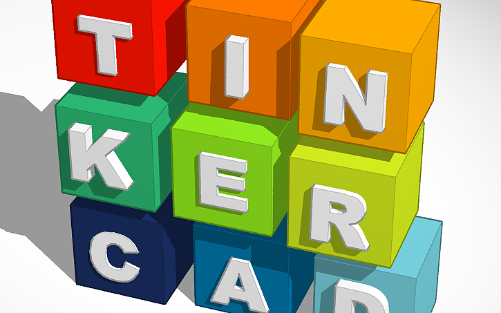 3D design logo tinkercad - Tinkercad