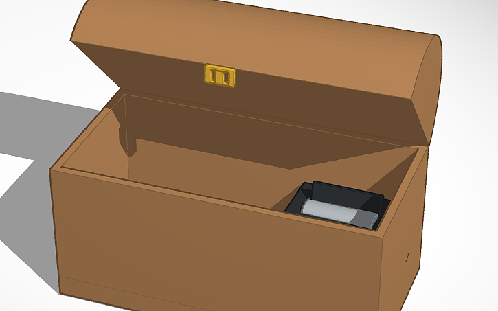 3D design Time Capsule - Tinkercad