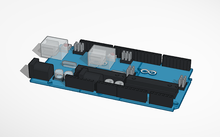 3D design arduino - Tinkercad
