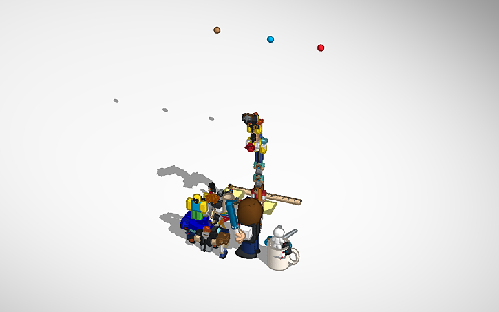 3D design Copy of Rube Goldberg Challenge - Tinkercad
