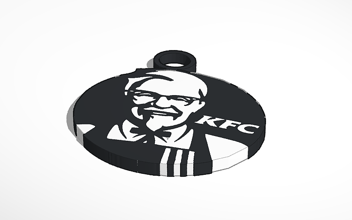 3D design kfc - Tinkercad