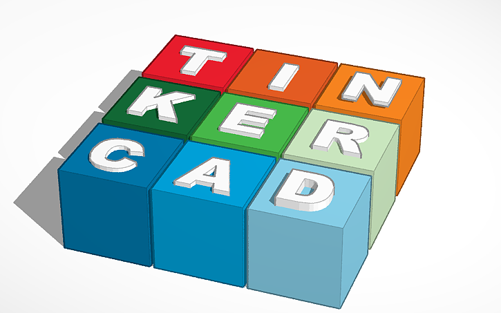 3D design Tinkercad logo - Tinkercad