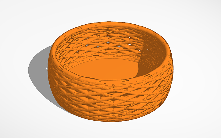 3D design Paper clip holder - Tinkercad