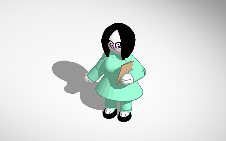 3D design Nurse Lucy - Tinkercad