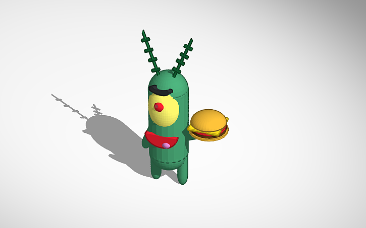 3D design Plankton - Tinkercad