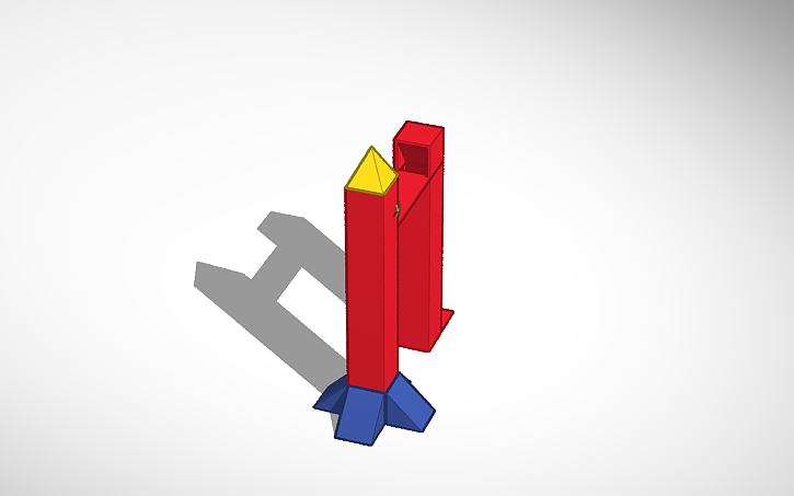3D design a rocket - Tinkercad