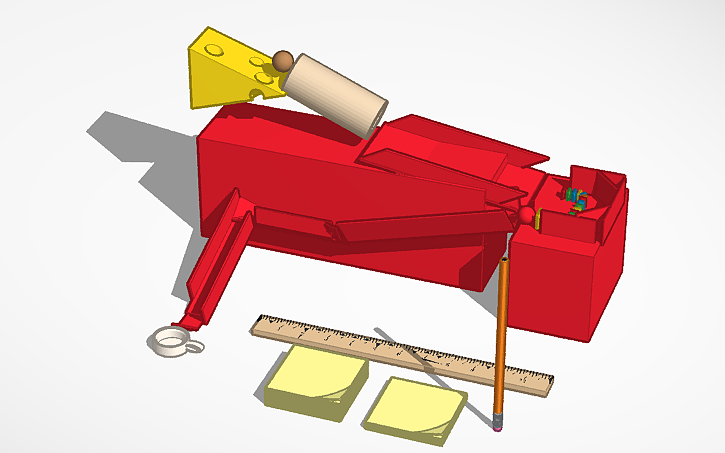 3D design Copy of Rube Goldberg Challenge - Tinkercad