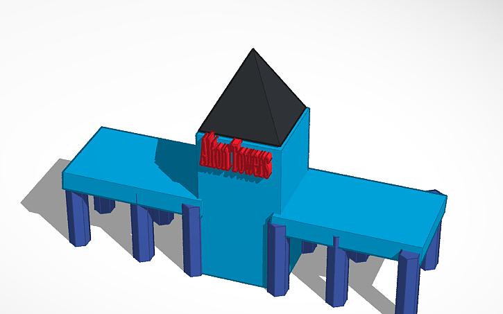 3D design ALTON TOWERS RESORT - Tinkercad