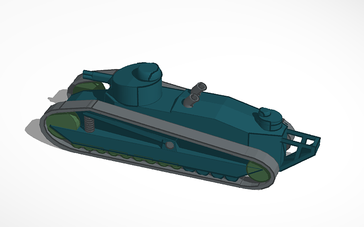 3D design char 2c - Tinkercad