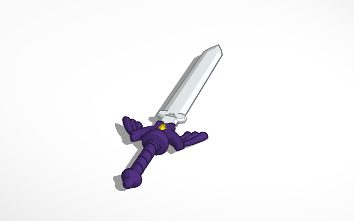 3D design Master Dagger - Tinkercad
