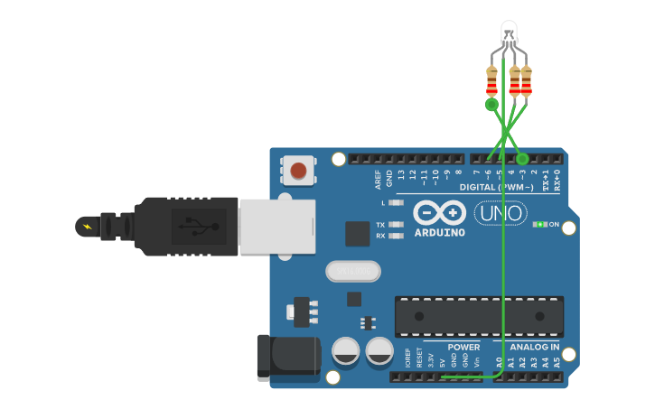 Circuit design 18b_Read ASCII String - Tinkercad