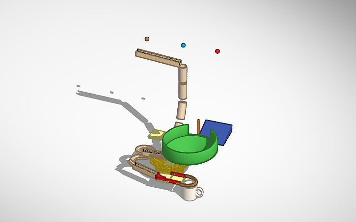 3D design Rube Goldberg Challenge - Tinkercad