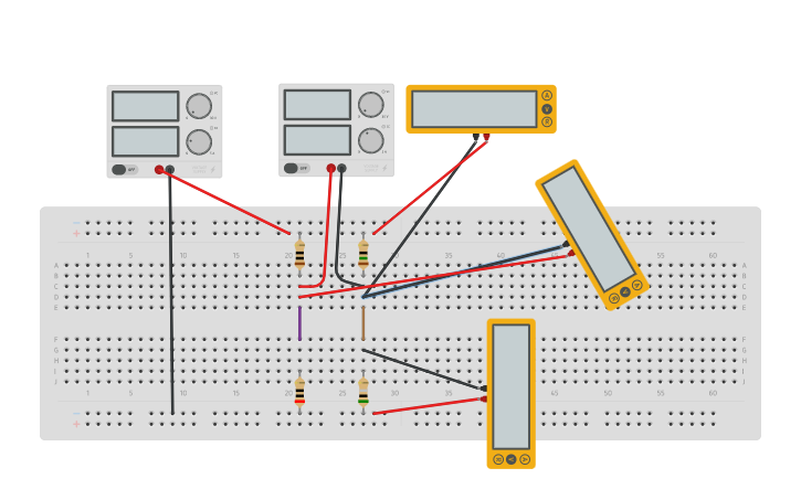 Circuit design P4.2-2 - Tinkercad