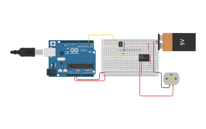 Circuit design 12v Relay Control Arduino - Tinkercad