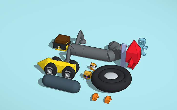 3D design copy & paste these shapes to make somthing cool - Tinkercad