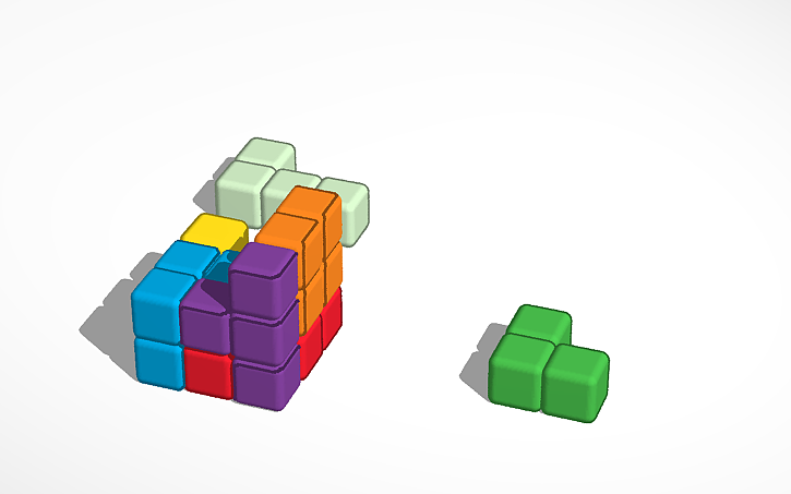 3D design S1C 22 Cube Puzzle - Tinkercad