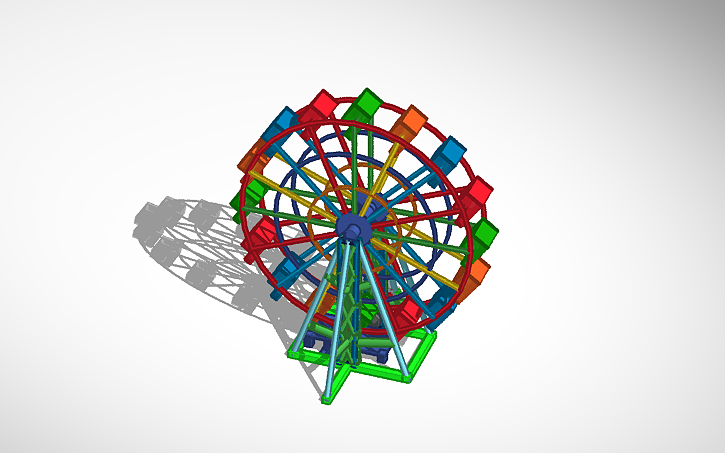 3D design Dream Ferris wheel - Tinkercad