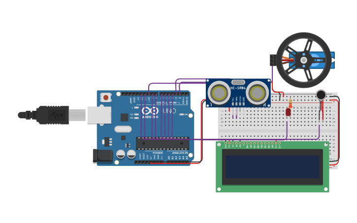 Circuit design carrinho - Tinkercad