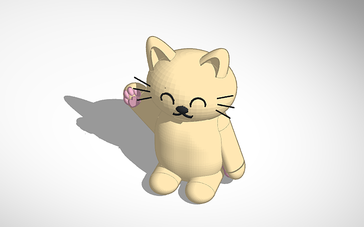 3D design A Cat🐱 - Tinkercad