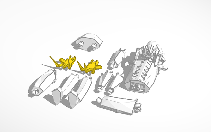 3D design Half-Life Headcrab Zombie - Tinkercad