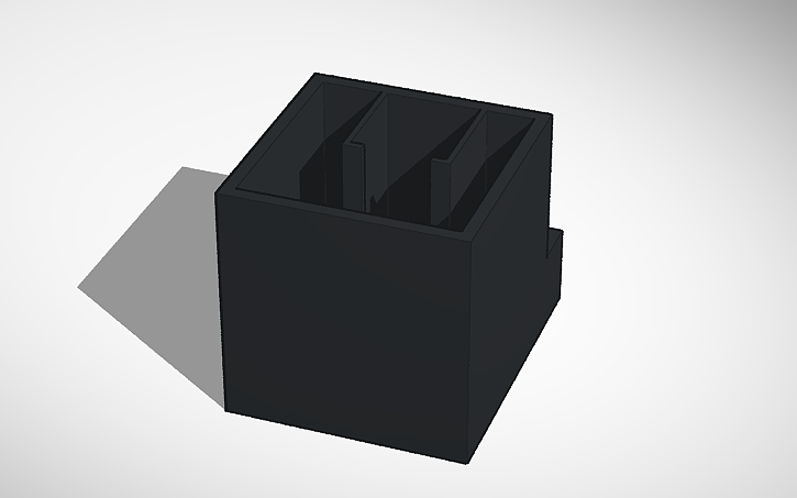 3D design Moss pole base - Tinkercad